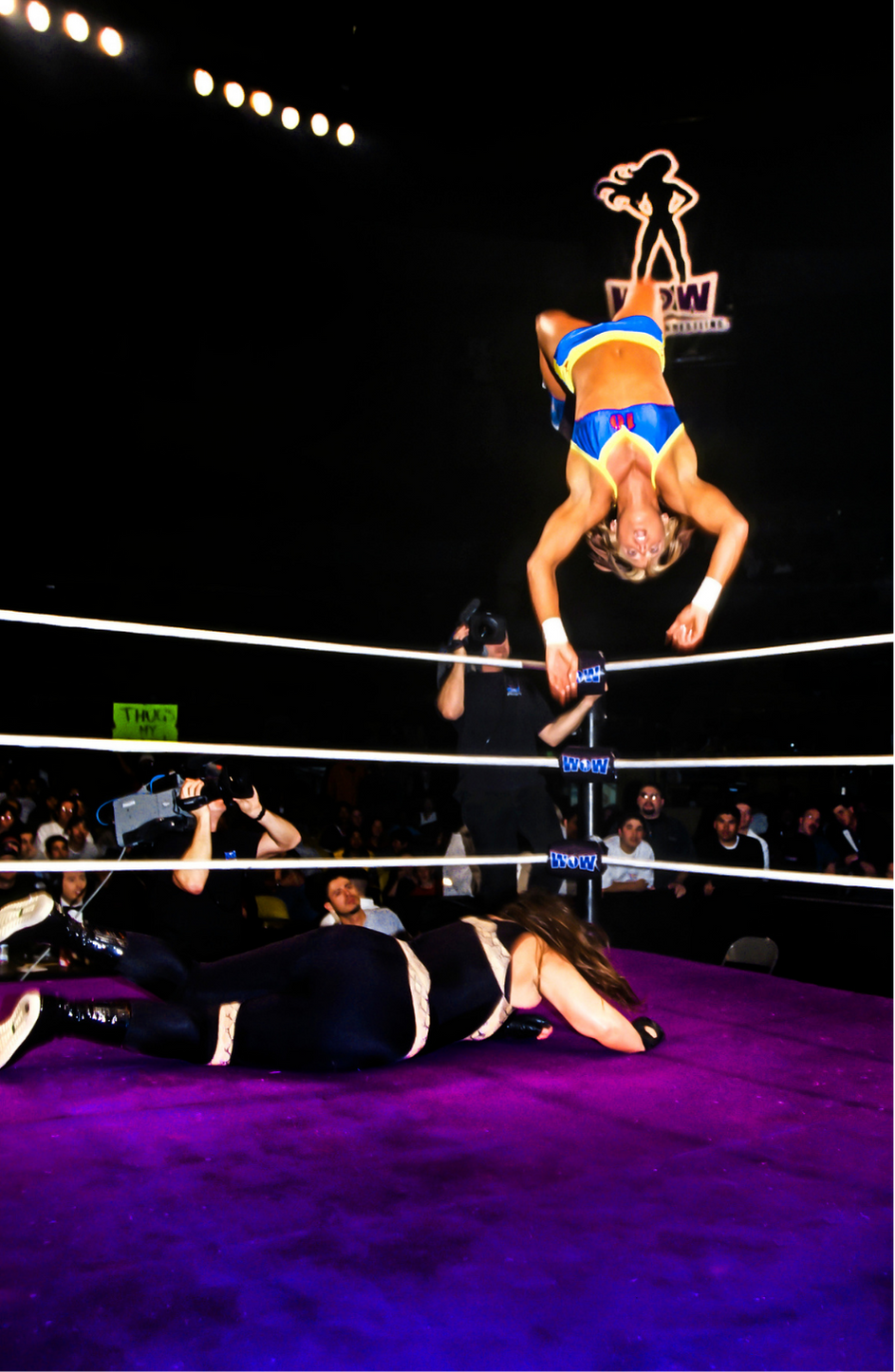 WOW’s First Champion: Terri Gold - Women Of Wrestling
